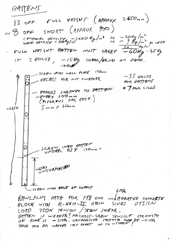 Drawings for Weatherboard Replacement – Cedar Chase